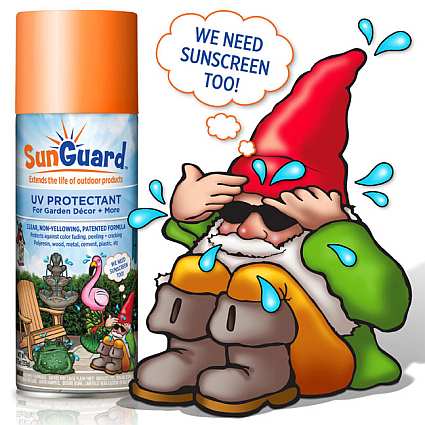 SunGuard UV Protectant Spray Set of 2, Protects Outdoor Products From ...