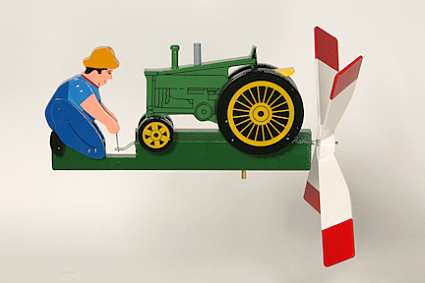 Tractor Wind Spinners And Whirligigs